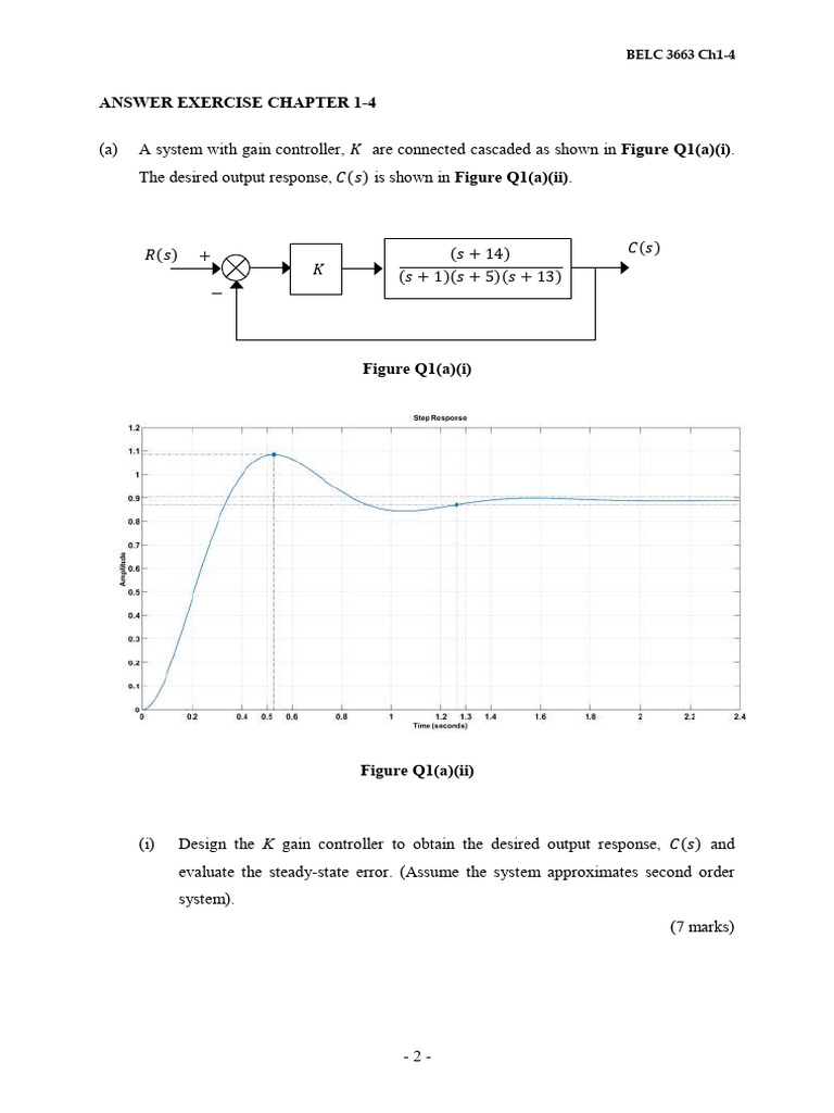 Ex Ch1-4 (Answer) | Download Free PDF | Mechanics