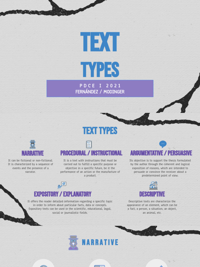 Text Types | PDF | Linguistics