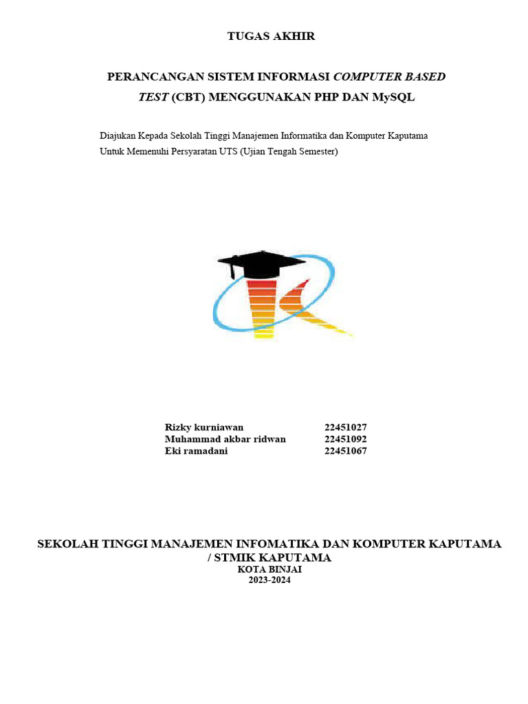 Perancangan CBT | PDF