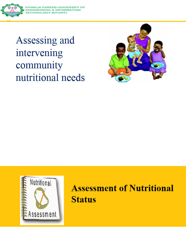 Assessment of Nutritional Status | PDF | Malnutrition | Foods