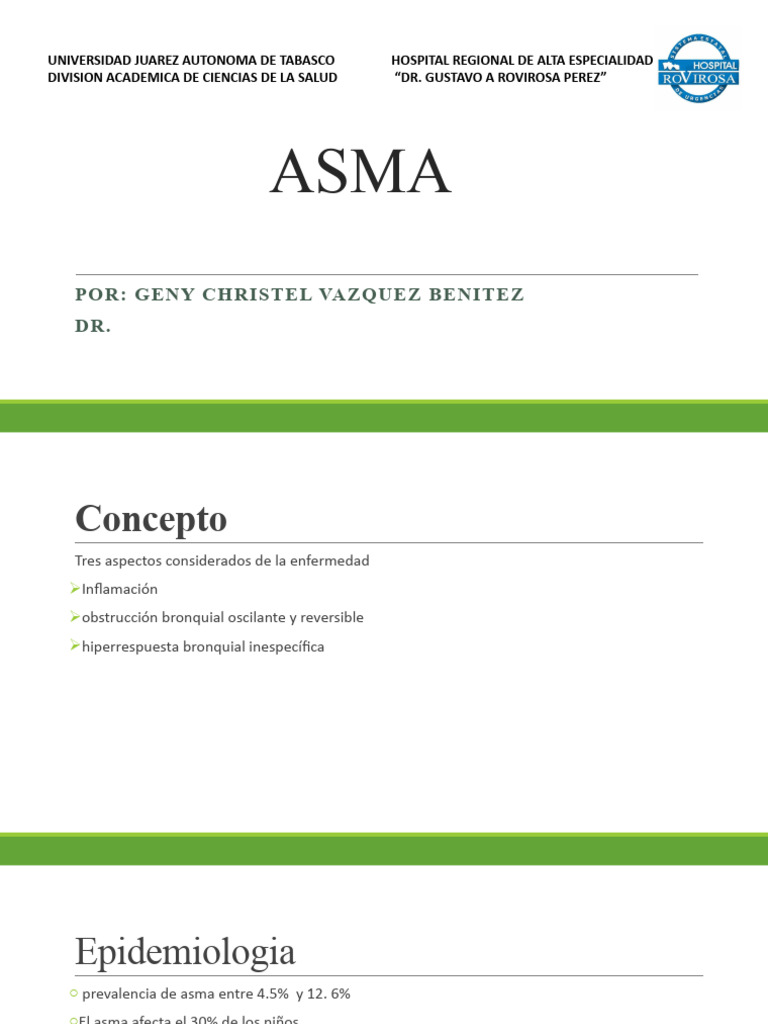 ASMA | PDF | Asma | Alergia