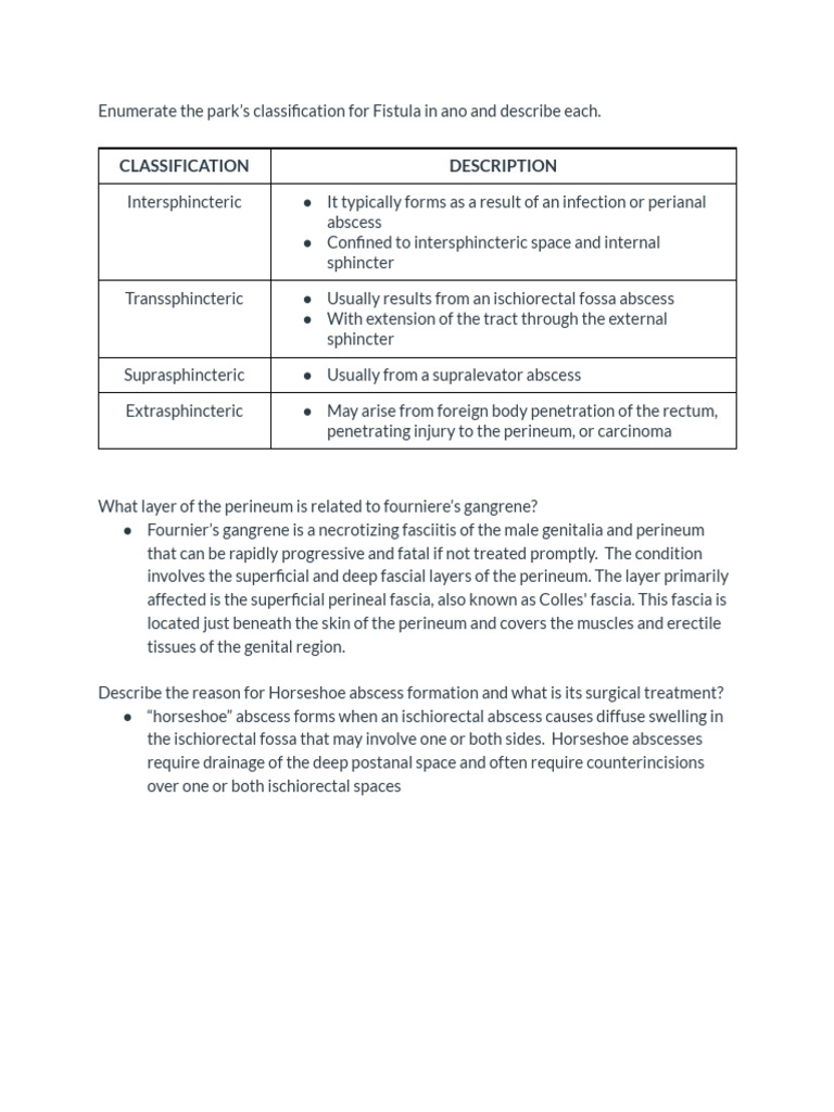 Anus Surgery Assignment | PDF | Epithelium | Neoplasms