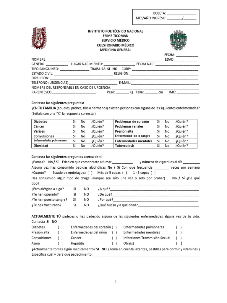 Cuest Med | PDF | Especialidades Medicas | Enfermedades y trastornos
