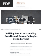 Graphic Design Portfolio Examples | PDF | Graphic Design | Graphics
