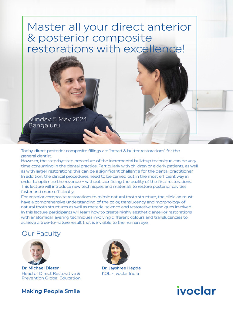 DR Michael Dieter Bangaluru - 240412 - 152507 | PDF | Dentistry | Tooth