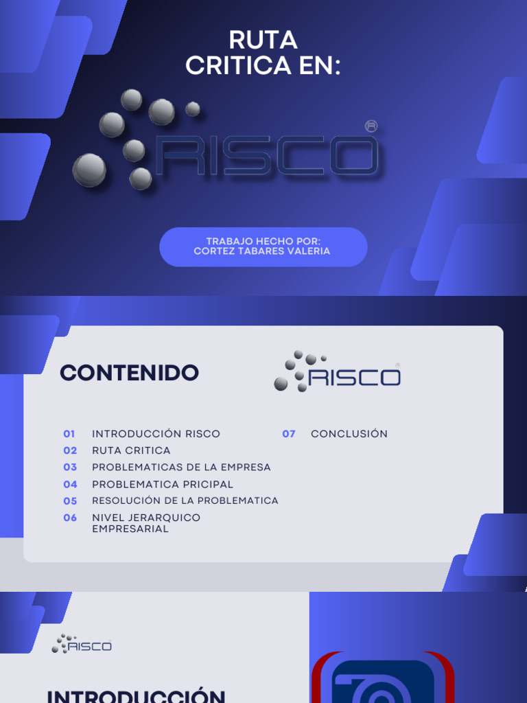 Ruta Critica Risco | PDF | Marketing | Business