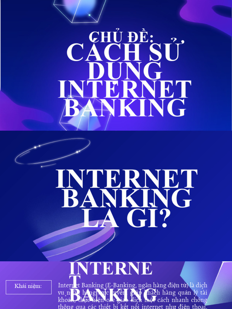Chủ đề INTERNET BANKING | PDF