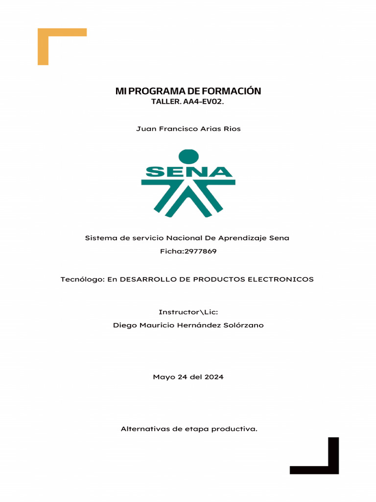 Taller. AA4-EV02. | PDF