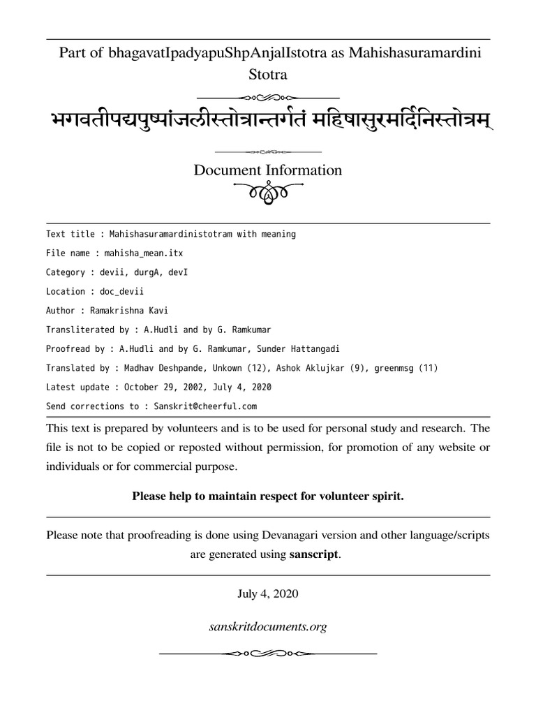 Mahisha Mean | PDF | Shiva | Hindu Mythology