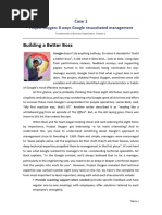 Google's Project Oxygen Overview | PDF | Leadership | Applied Psychology