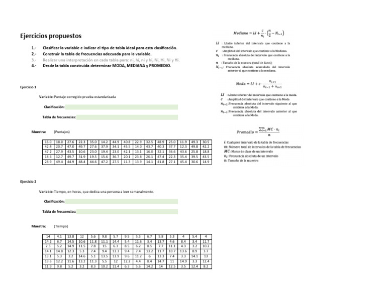 Ejercicios Propuestos MTC | PDF