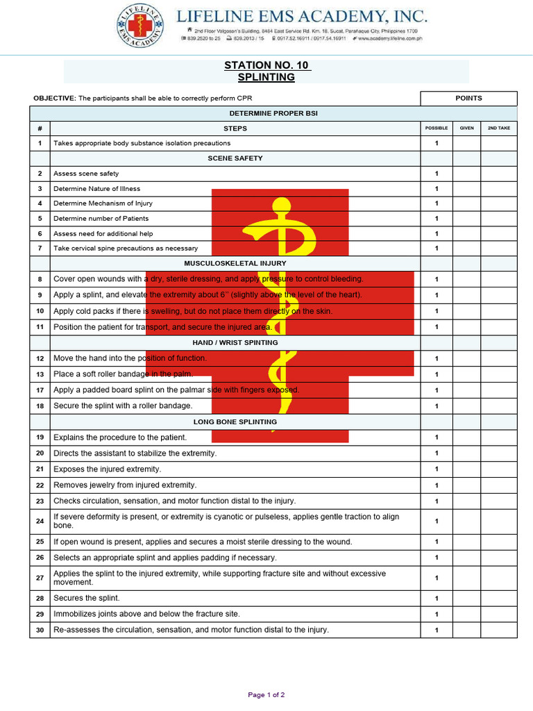 SPLINTING | PDF | Hand | Clinical Medicine