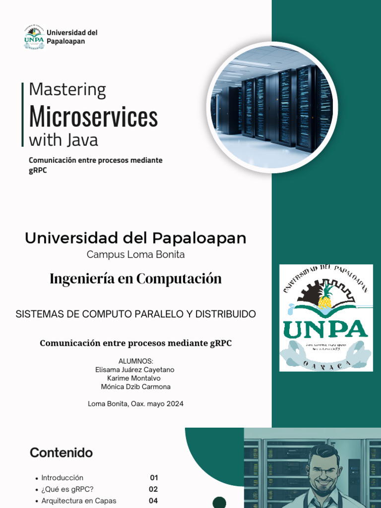 GRCP | PDF | Servidor (Computación) | Java (lenguaje de programación)