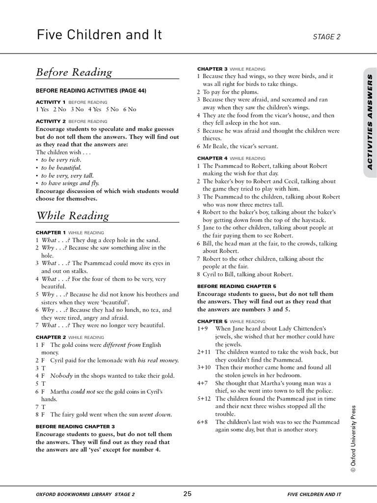 Newobwfivechildrenans | PDF | Five Children And It