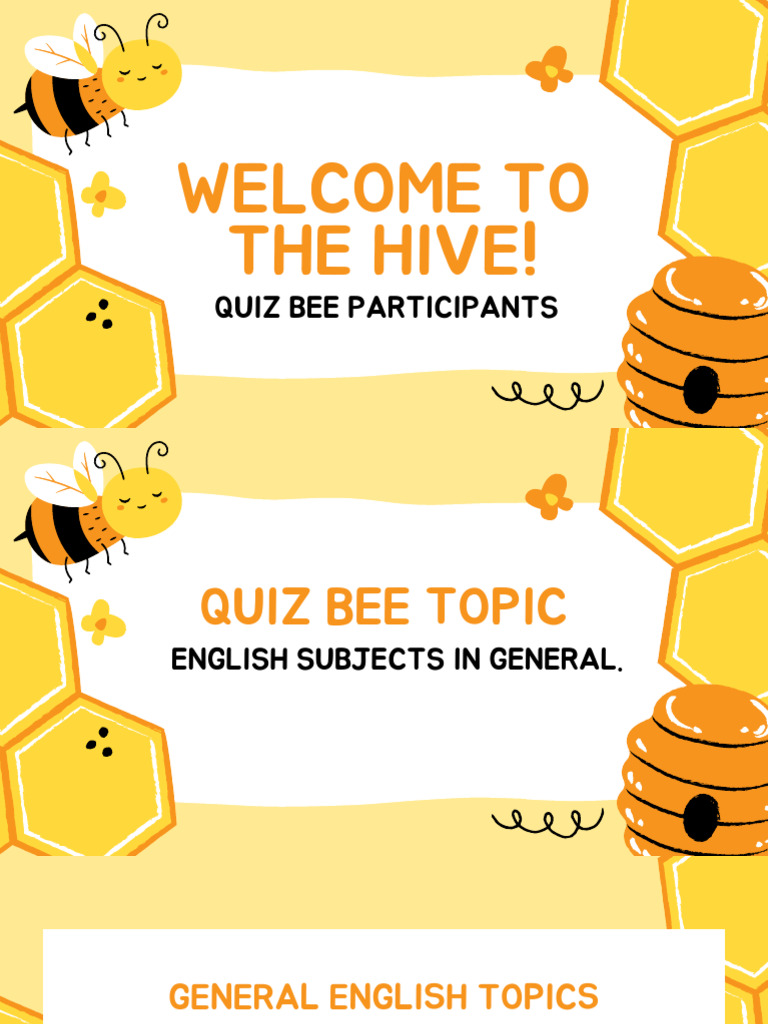 Mock Quiz Bee - General | Download Free PDF | Phrase | Semantics