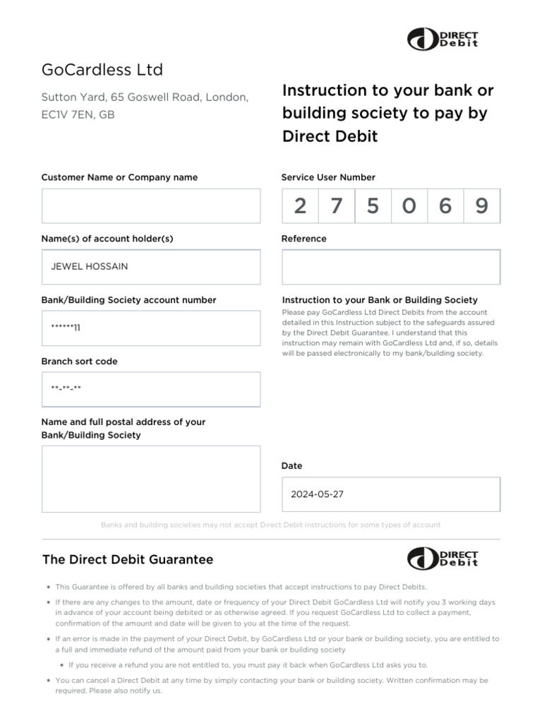 Mandate | PDF | Debit Card | Service Industries