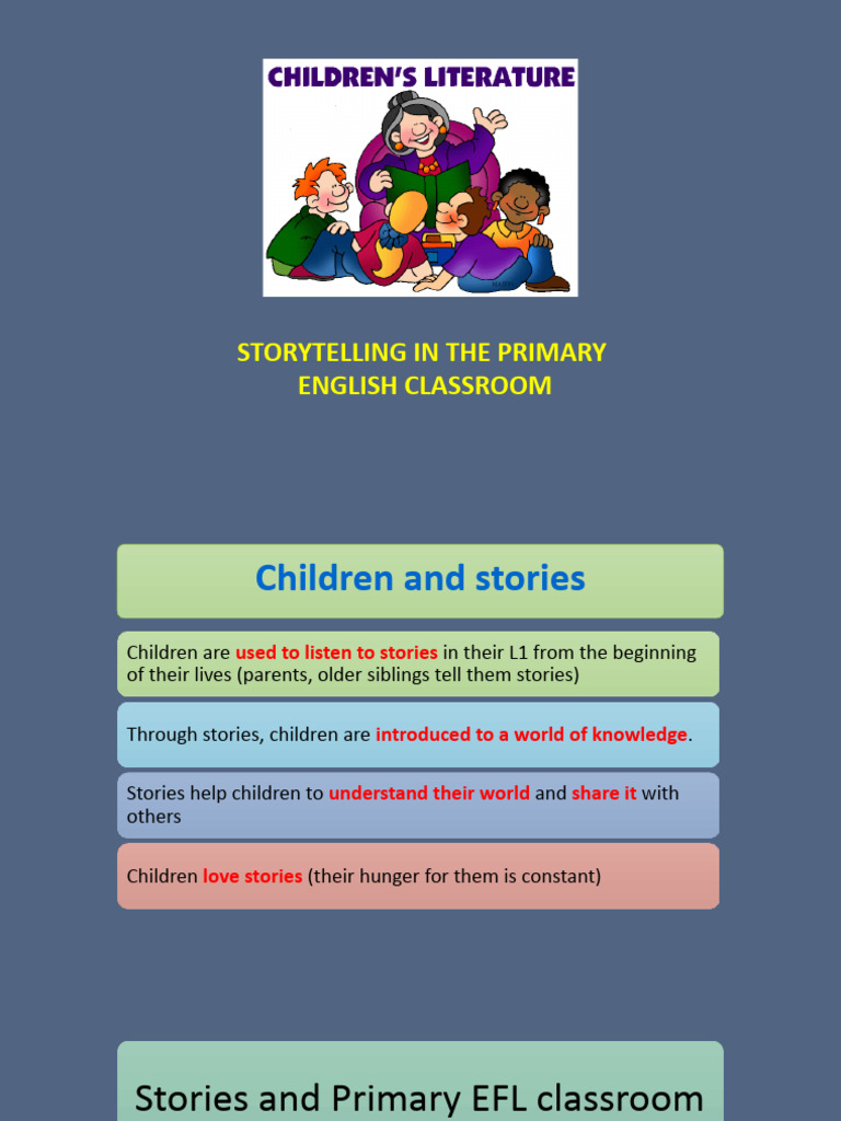 Storytelling Techniques for EFL Classrooms | PDF