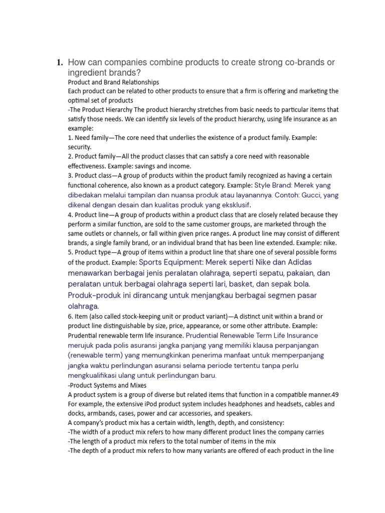 How Can Companies Combine Products To Create Strong Co | PDF | Brand ...