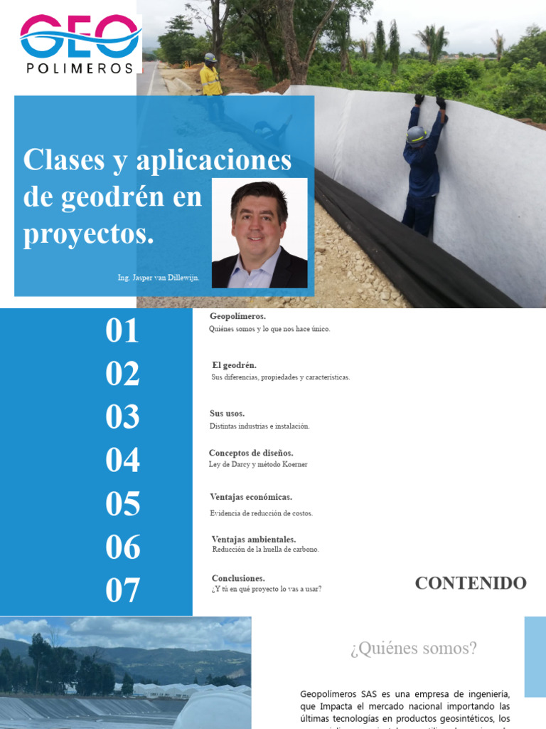 Geodrén Clases y Aplicaciones | PDF