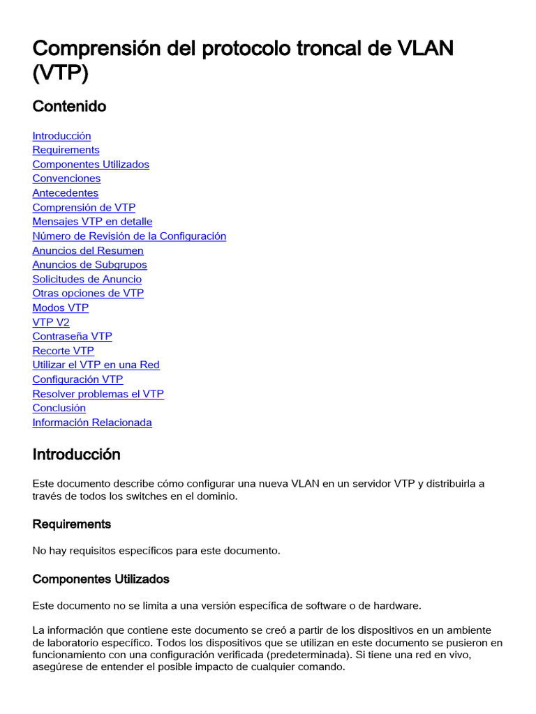 Semana 17 Trunking Protocol | PDF | Redes de computadoras | Ethernet