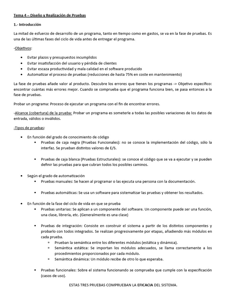 Tema 4 | PDF | Software | Programa de computadora