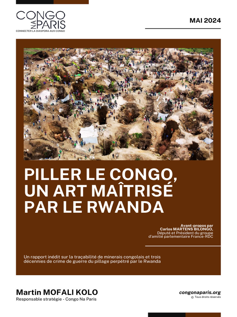 Pillage des minerais congolais par le Rwanda | PDF | République ...