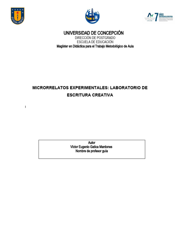 Victor Gatica Trabajo Final | PDF | Enseñando | Aprendizaje