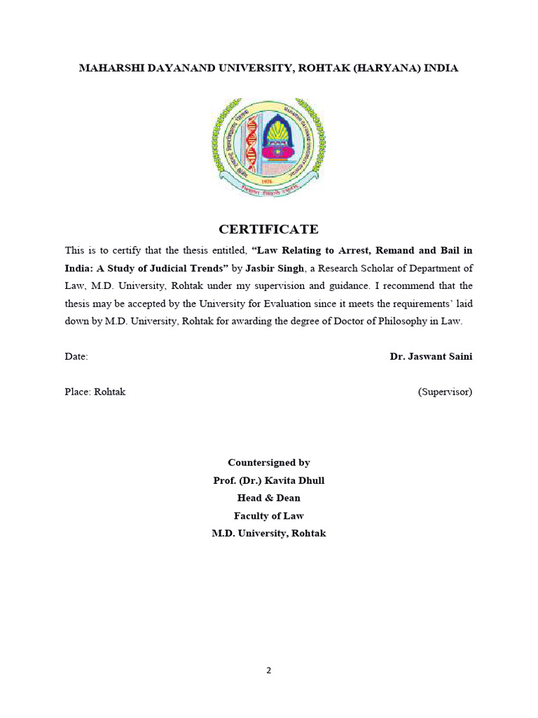 02 - Preliminary Page | PDF | Bail | Arrest