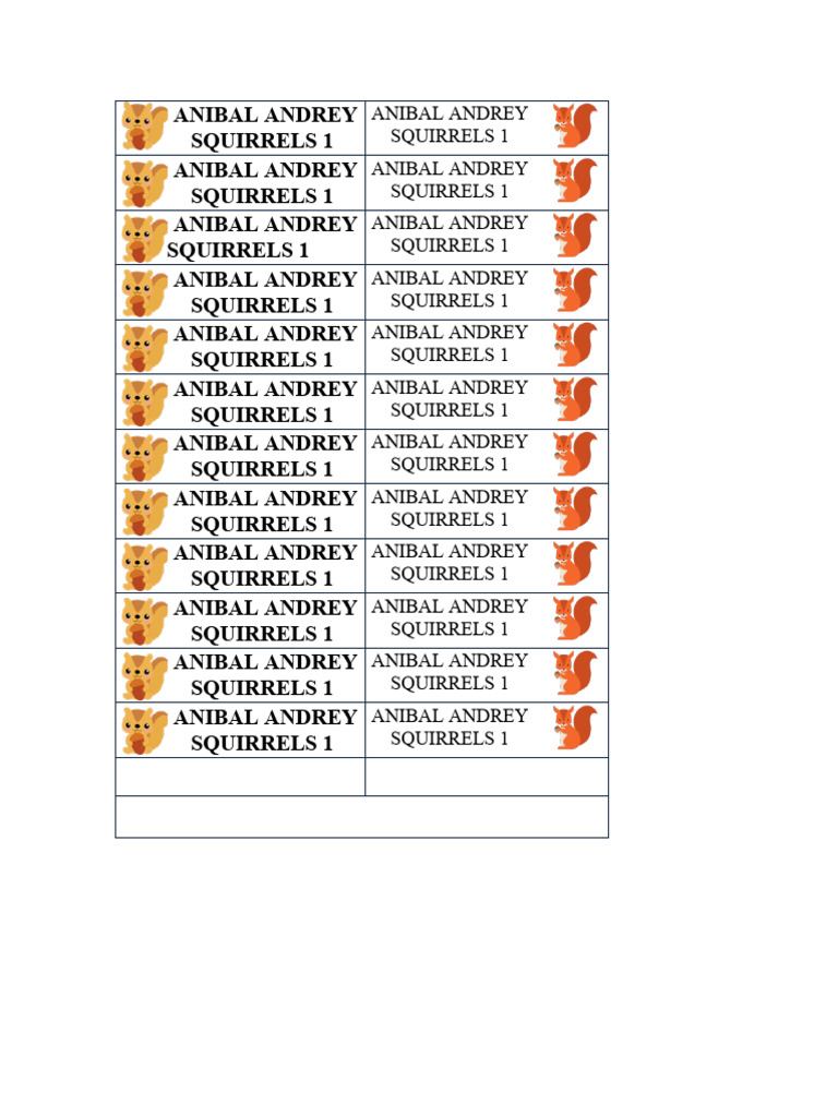 Etiquetas Archivero | PDF