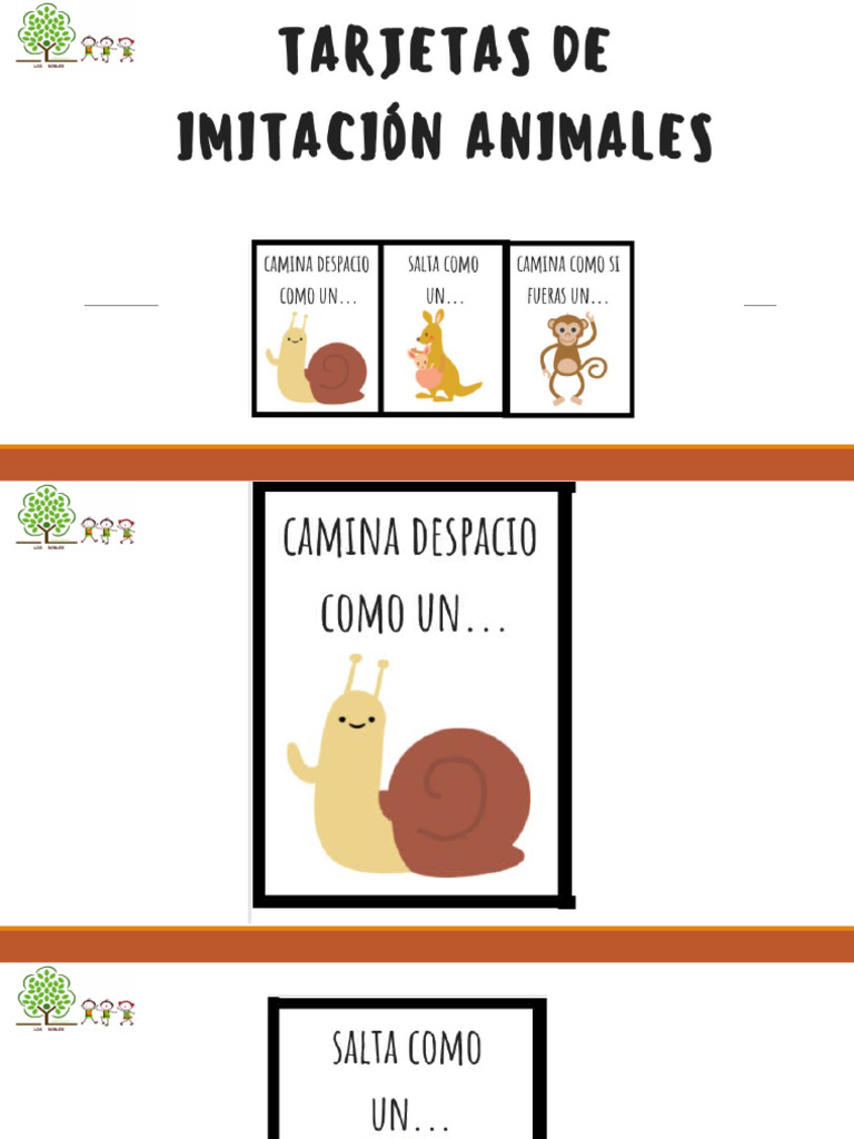 imitacion animales | PDF