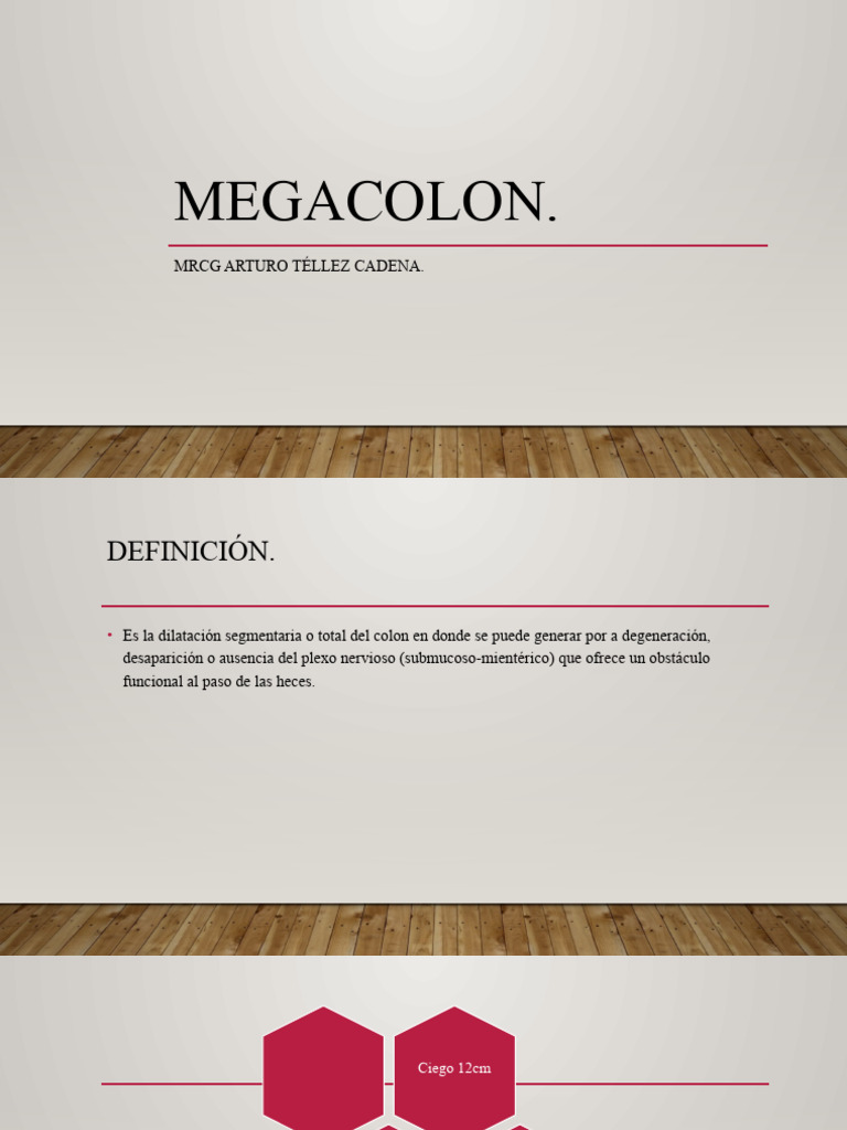 Megacolon Final | PDF | Enfermedades y trastornos | Medicina CLINICA