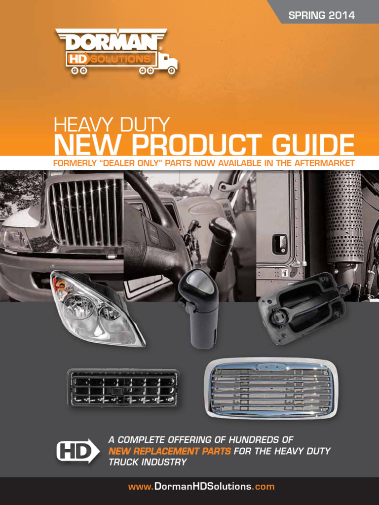 Heavy Duty Truck Replacement Parts Guide | PDF | Car Body Styles ...