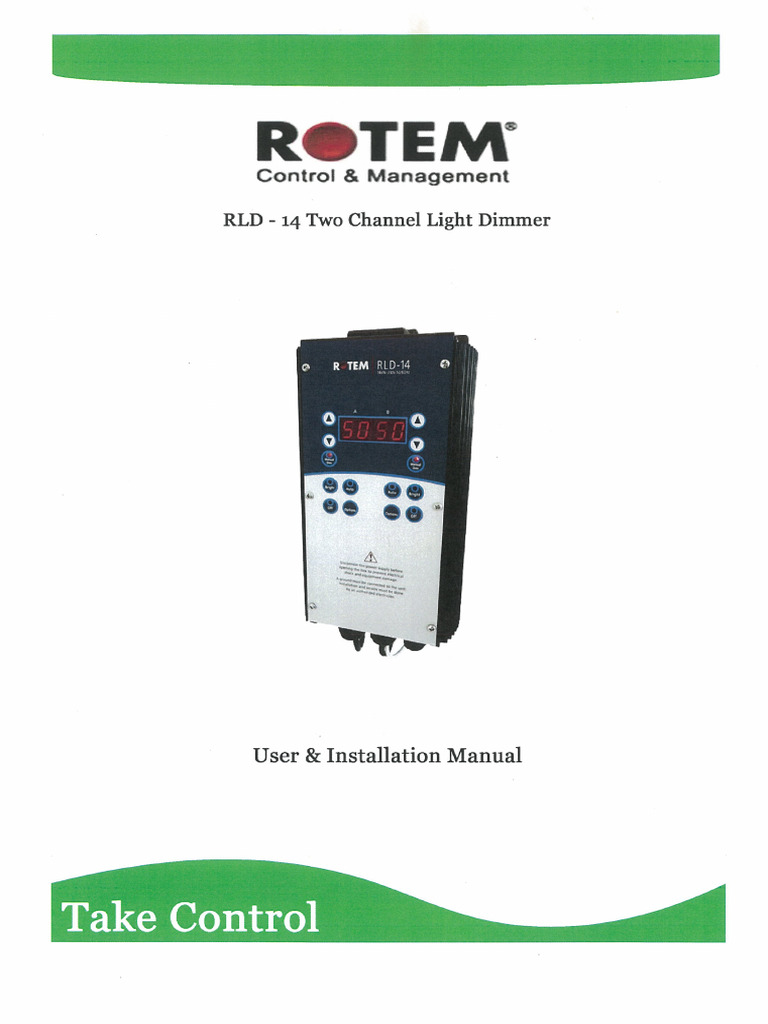 Dimmer Rotem | PDF