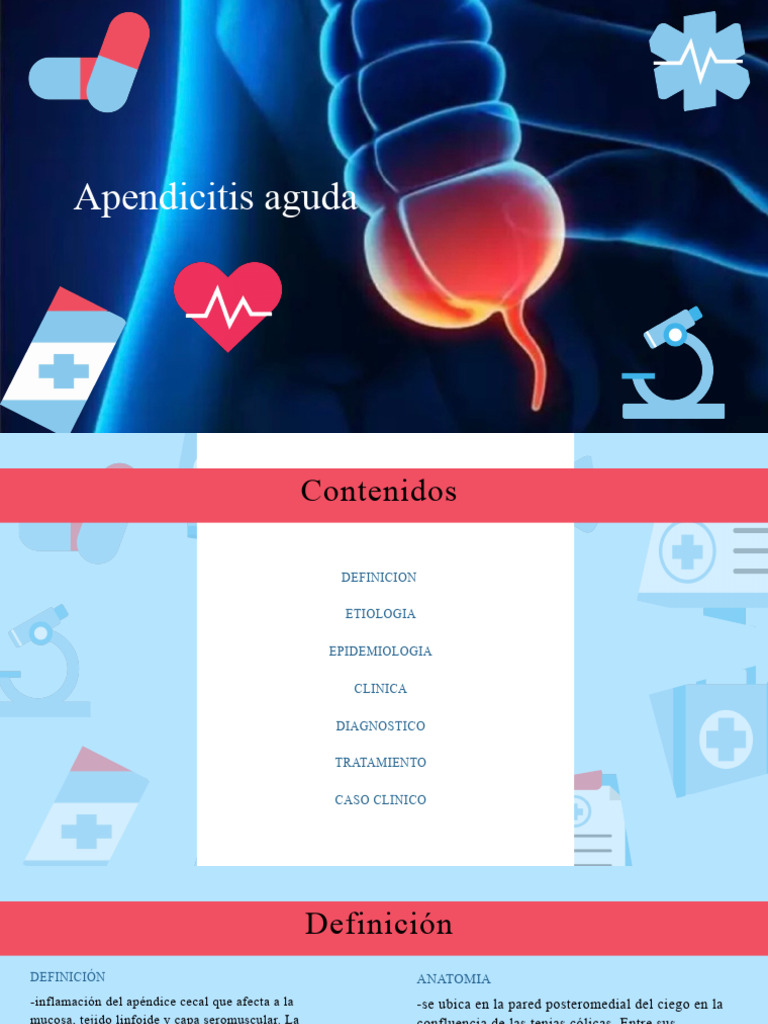 Apendicitis Aguda | PDF | Enfermedades y trastornos | Medicina