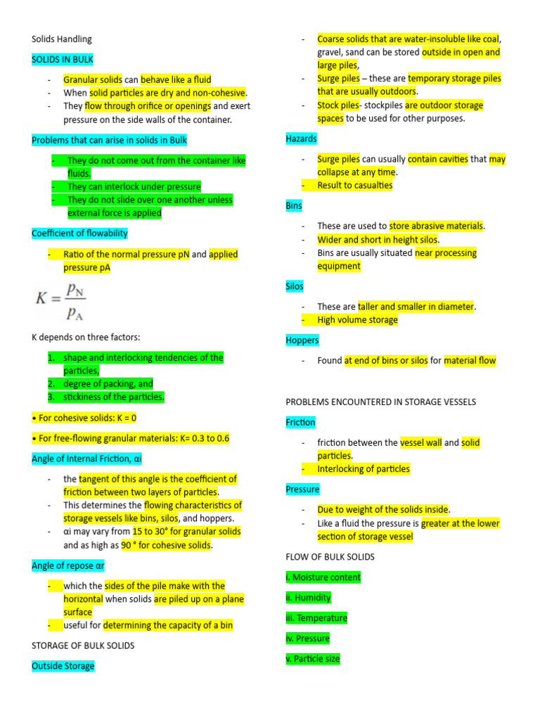 Solids Handling | PDF | Wire | Rope