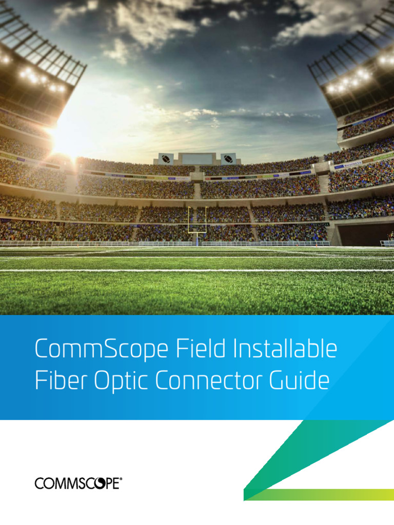 CommScope Field Installable Connector Guide | PDF | Optical Fiber ...