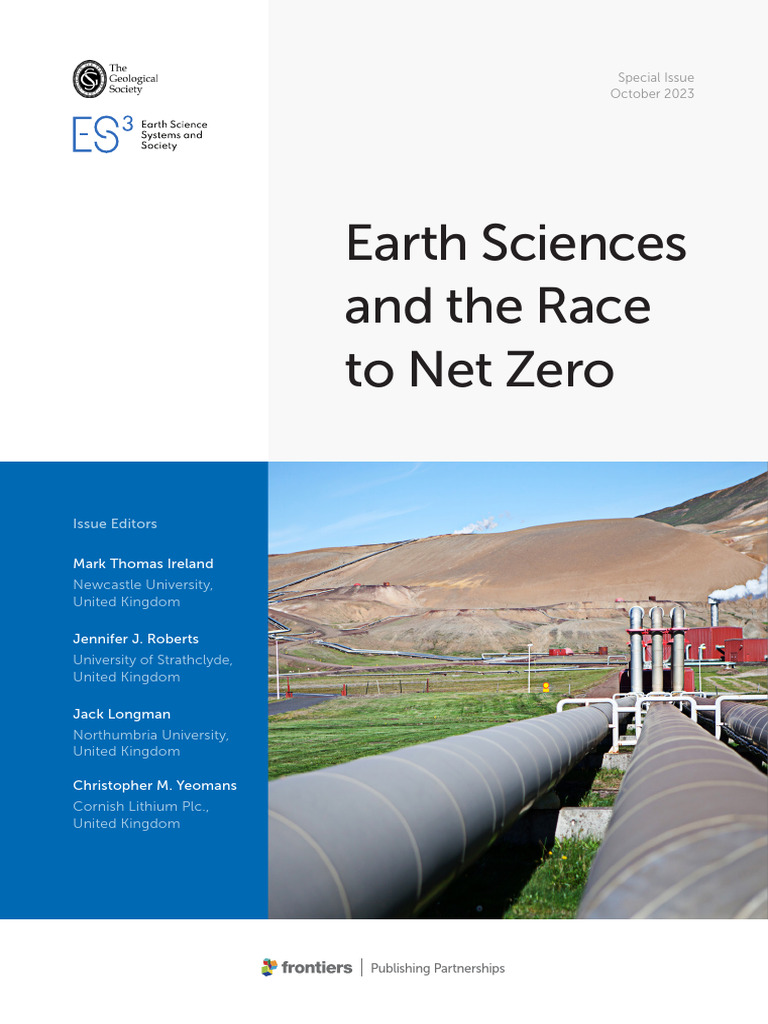 Earth Sciences and The Race To Net Zero: Issue Editors | PDF ...