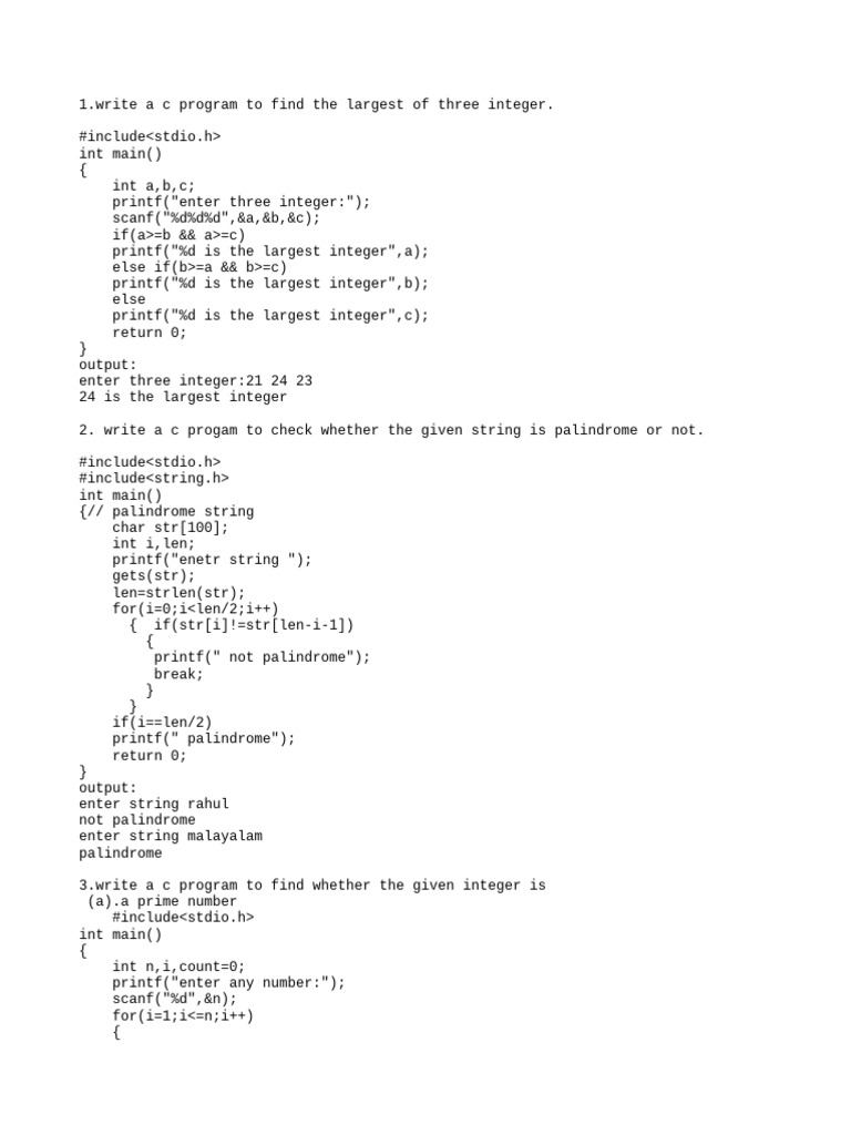 C Programming | Download Free PDF | Software Engineering | Computing C Programming | Download Free PDF | Software Engineering | Computing