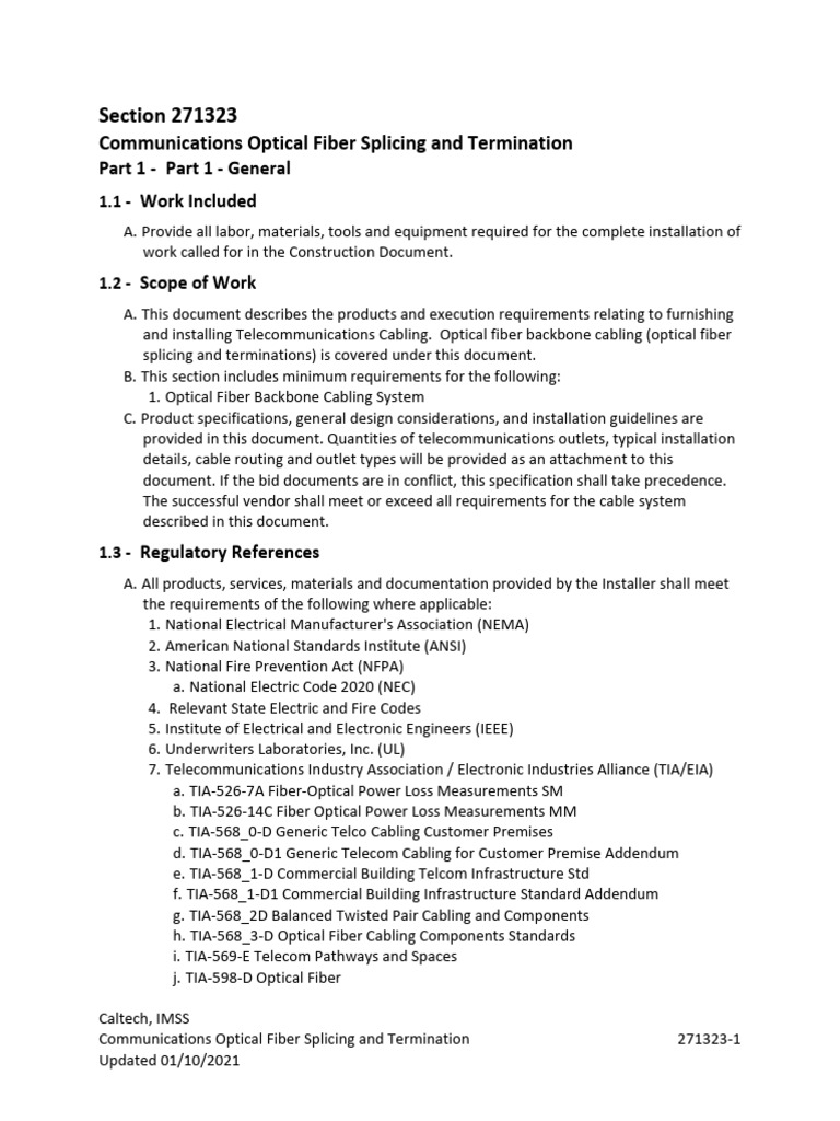 Fiber Optic Fiber Splicing | PDF | Optical Fiber | Electrical Connector