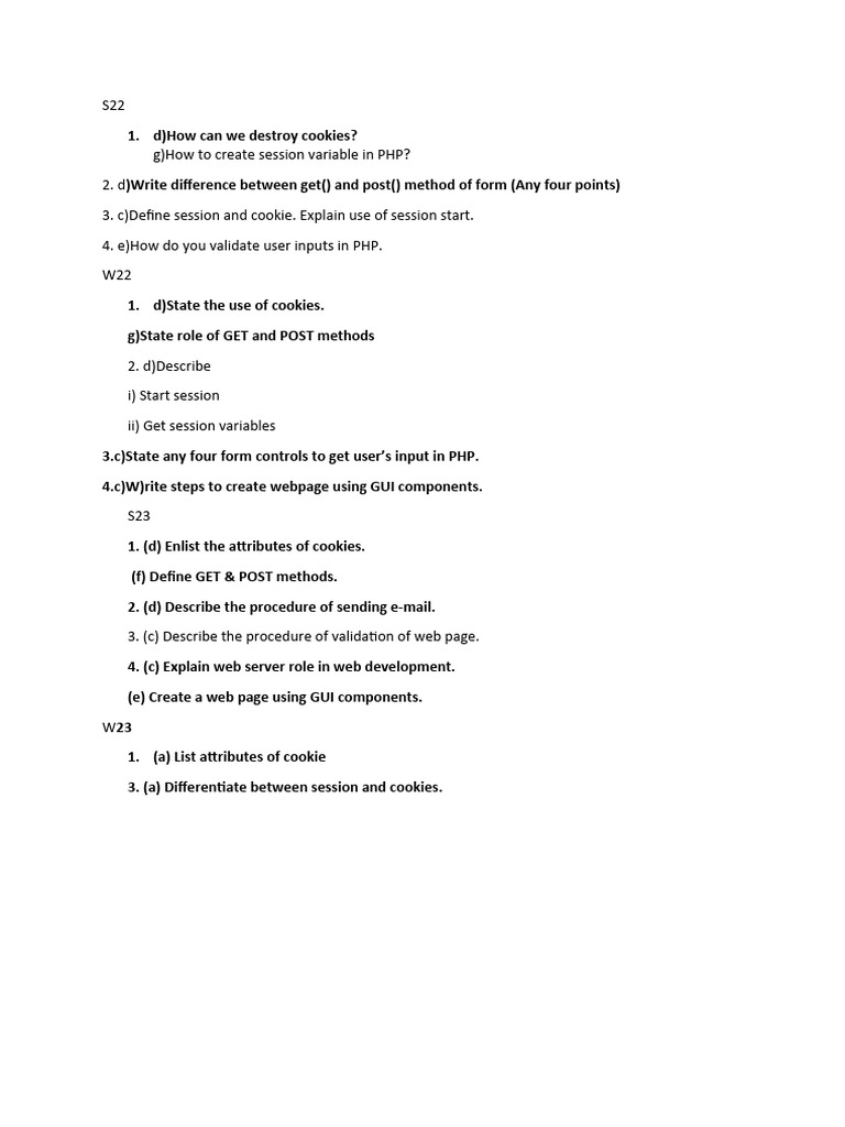 CHP 4 PHP | PDF | Computers