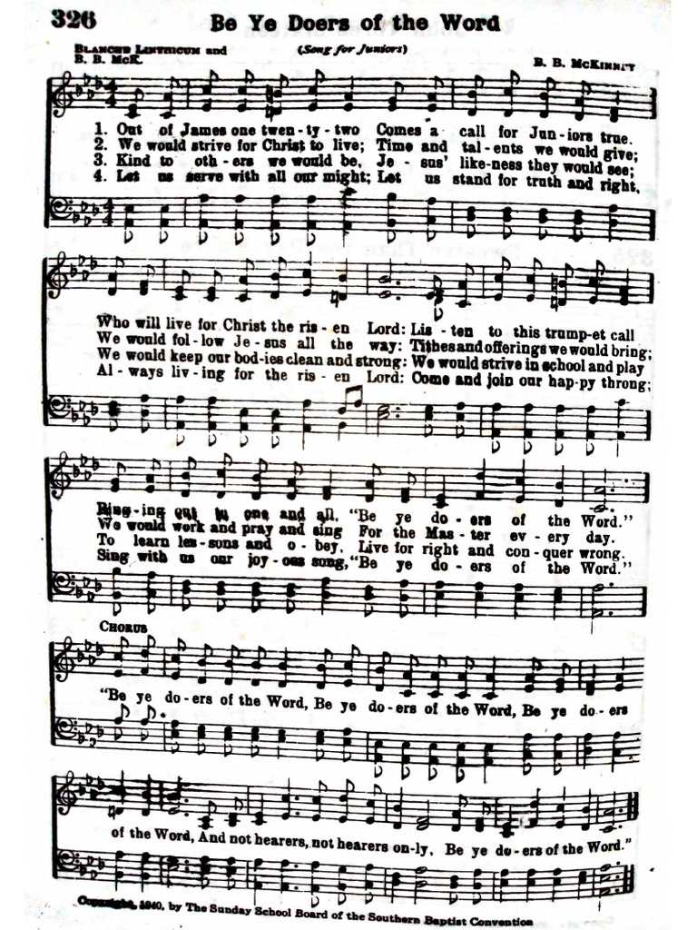 Be Ye Doers PF The Word | PDF