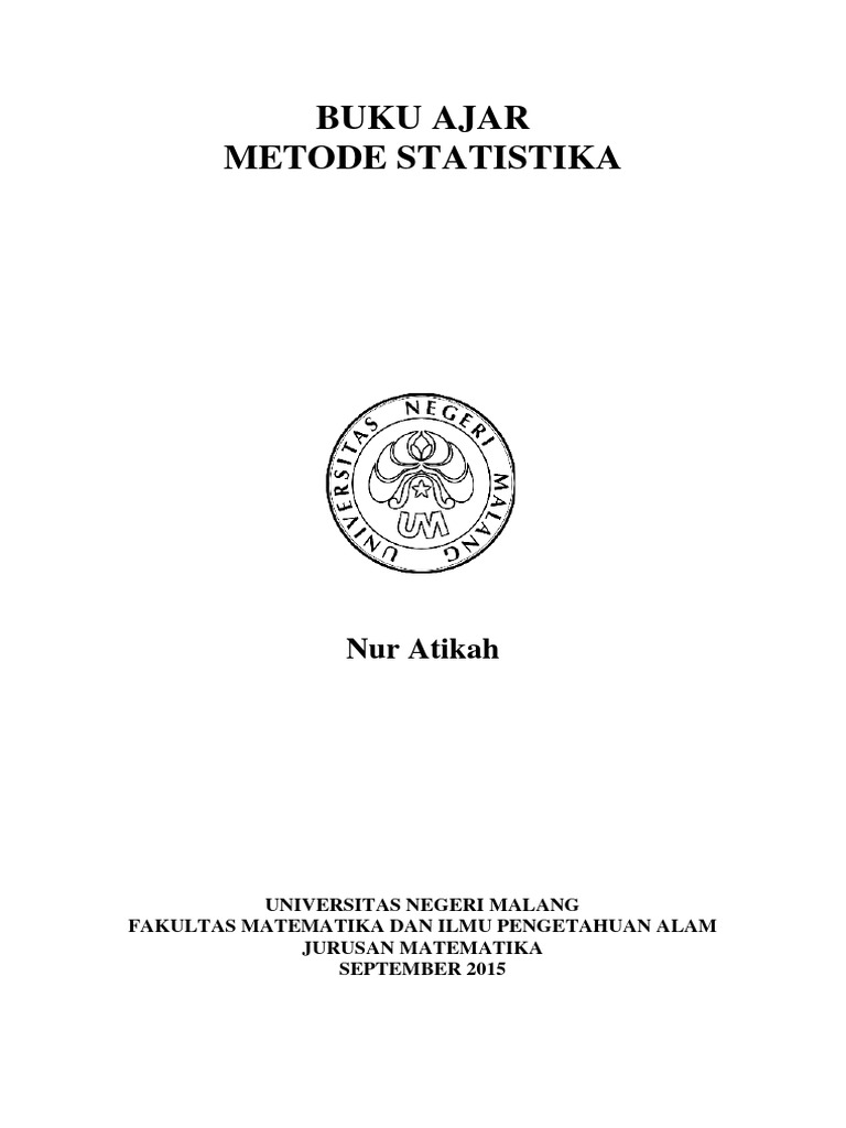 Buku Ajar Metode Statistika | PDF