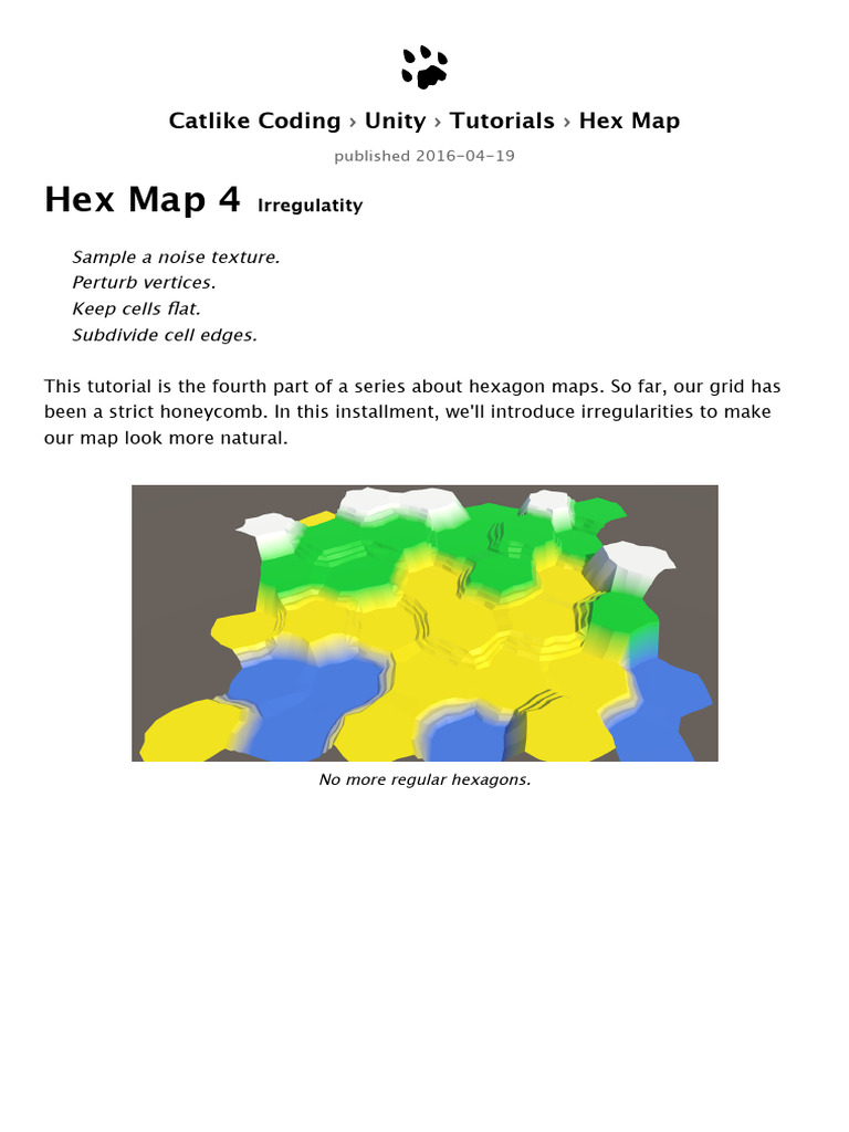 Hex Map 4 | PDF | Texture Mapping | Shader