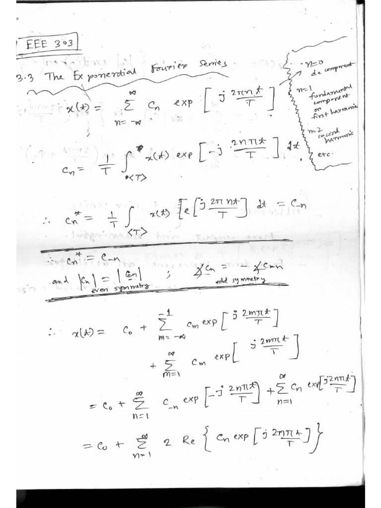 Fourier Series Part 2 | PDF Fourier Series Part 2 | PDF