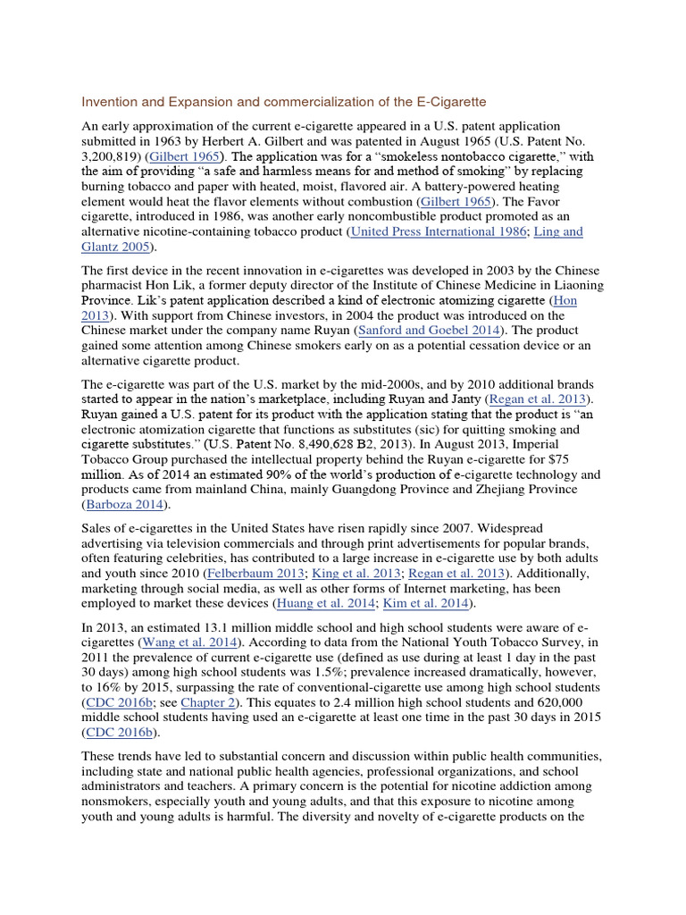 Invention and Expansion and Commercialization of The E | PDF ...