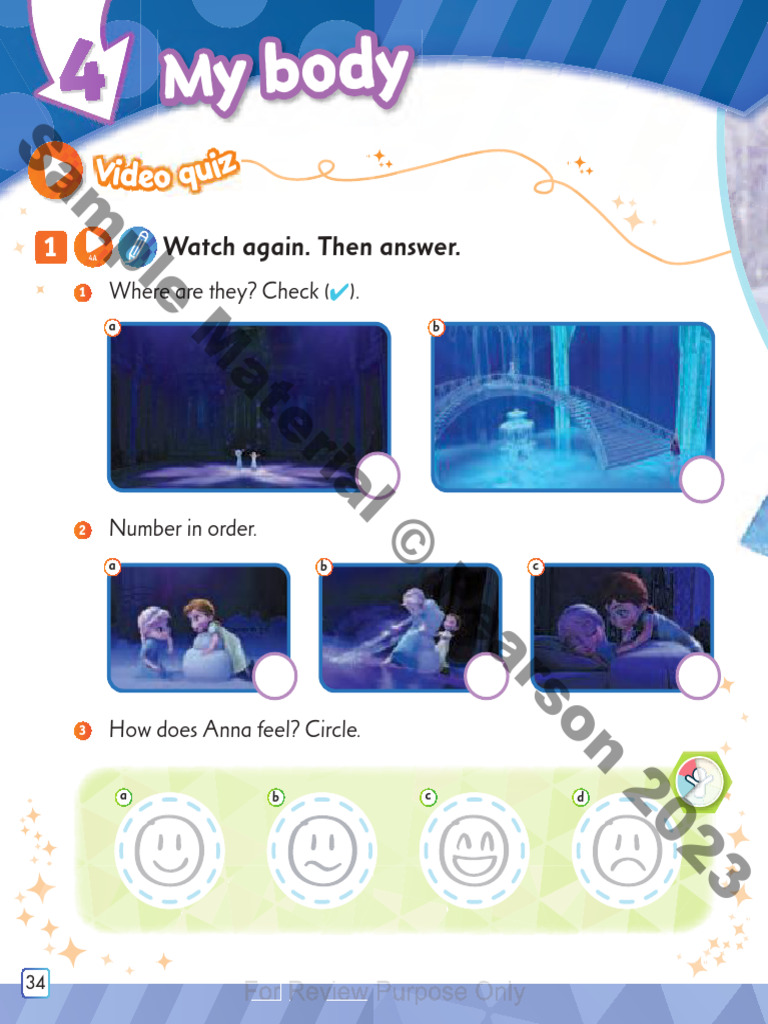 My Disney Stars and Heroes STR U4 - Workbook | PDF