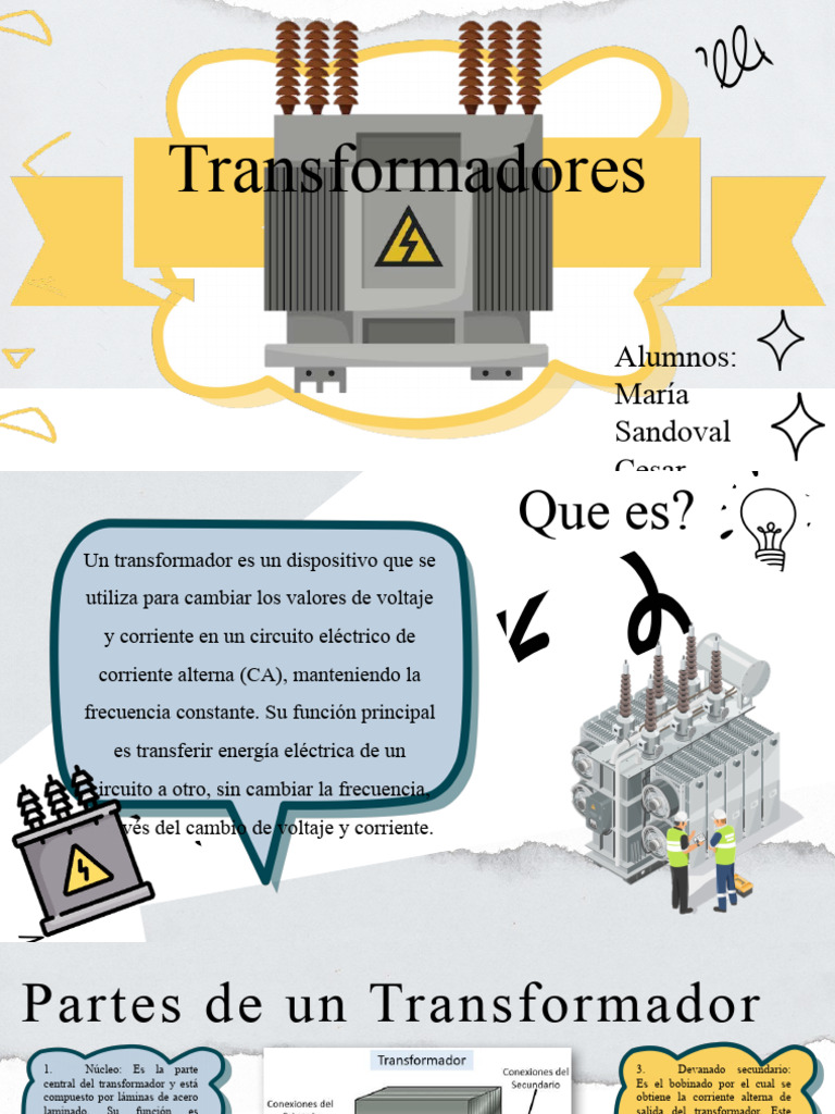 Expo Transformadores | PDF | Transformador | Inductor