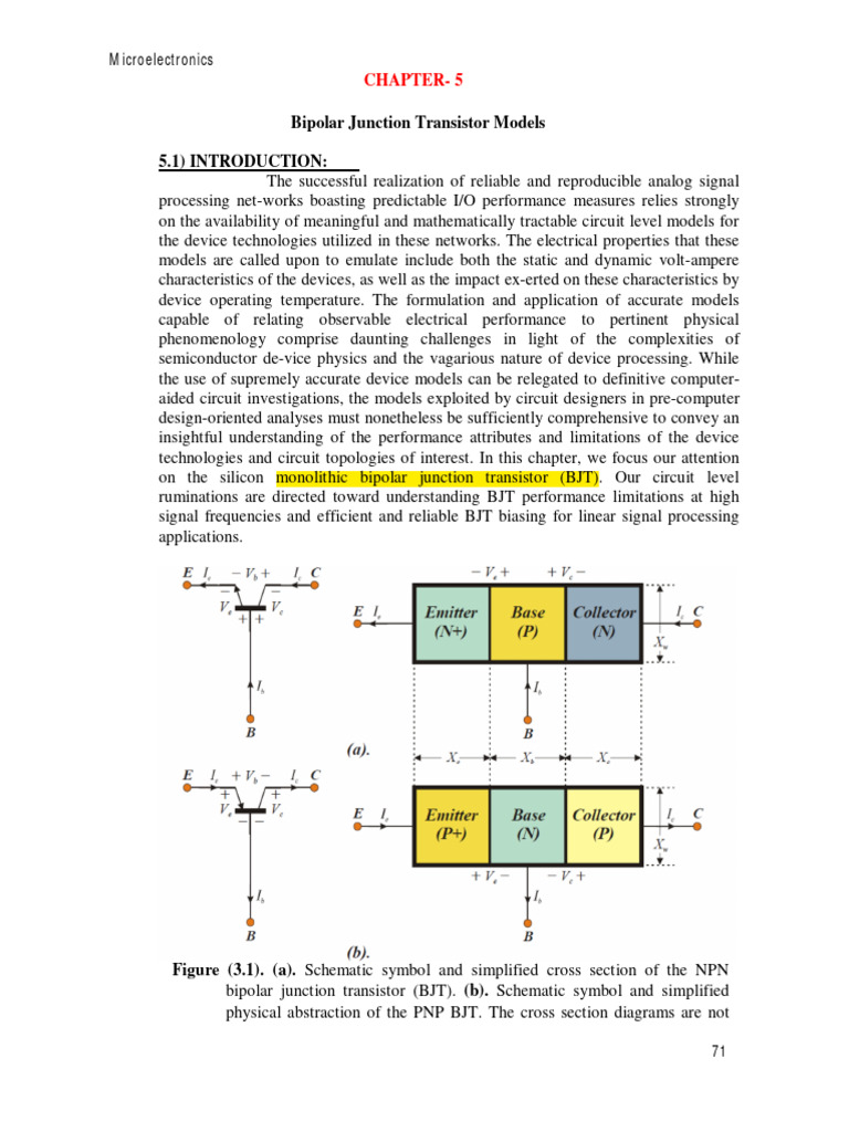 Microelectronics MTU Part 2 | Download Free PDF | Bipolar Junction ...