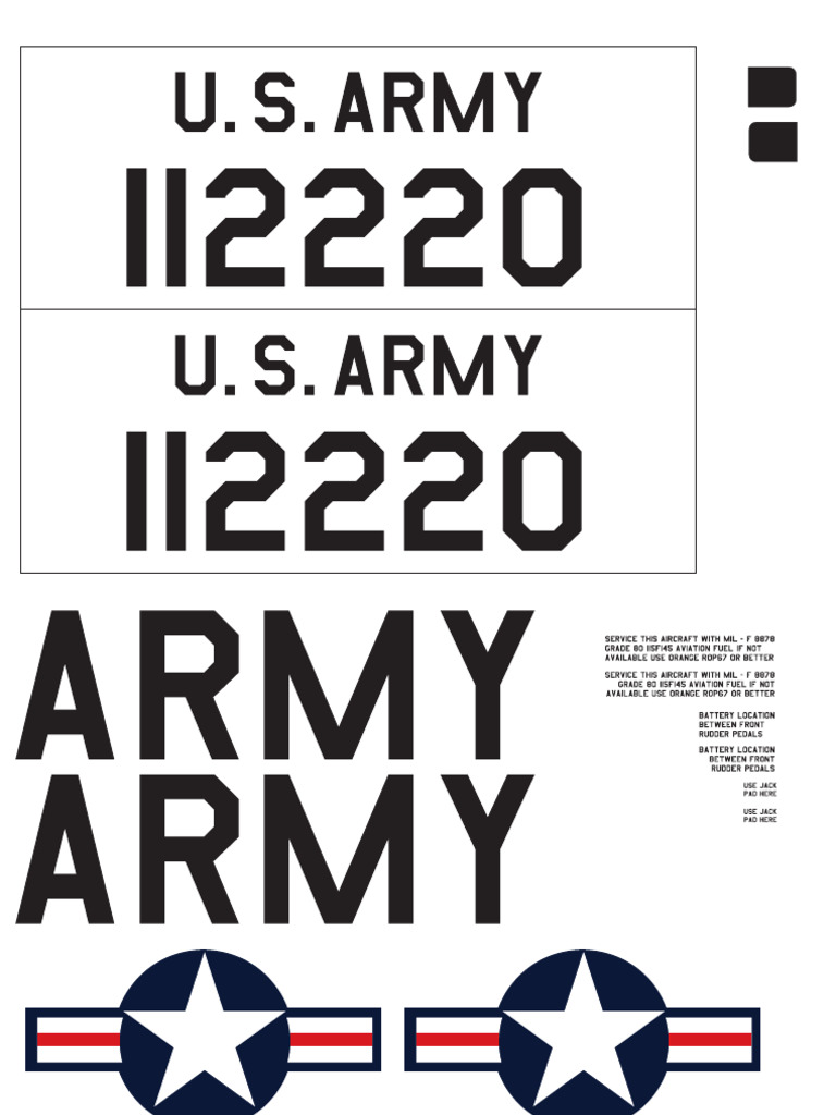 Usarmy Decal A3 | PDF
