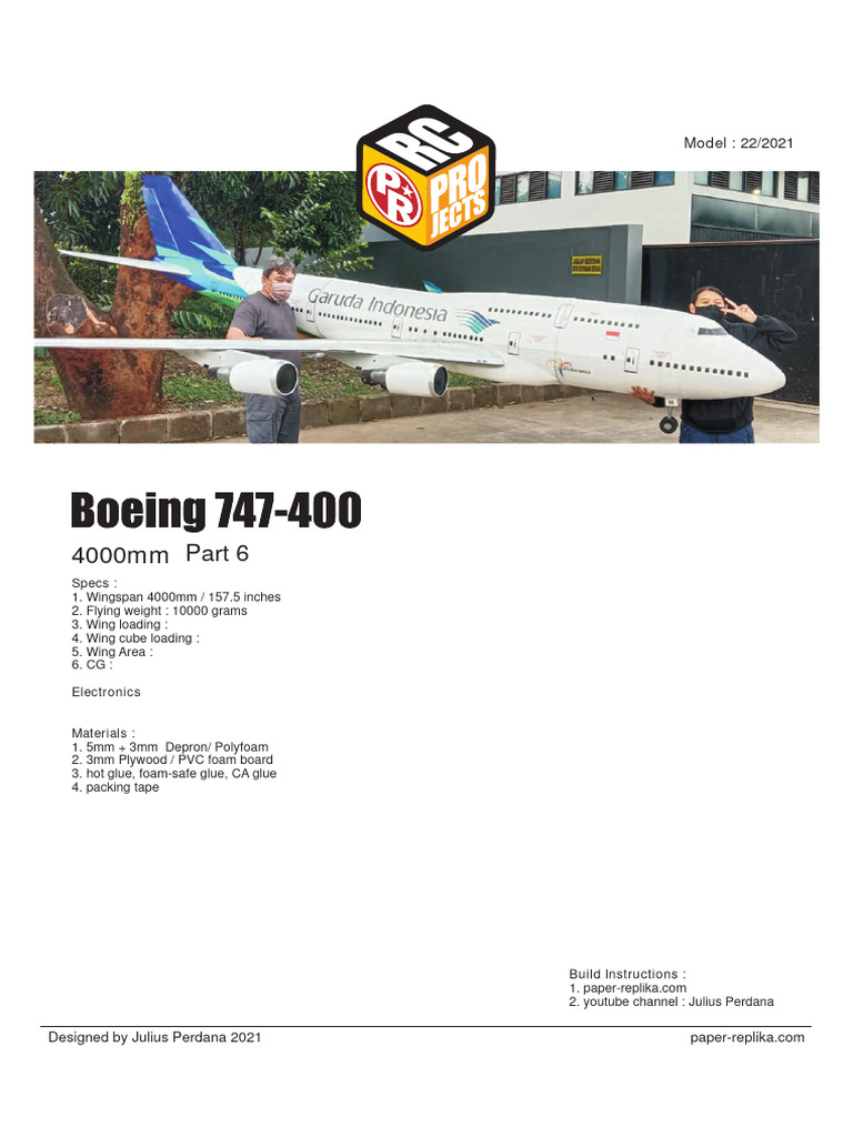 PR 747 400 Part6 A4 | Download Free PDF | Aerospace | Aviation